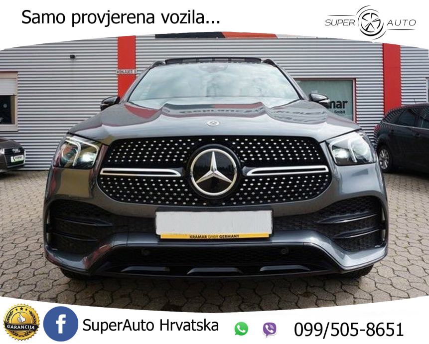 Mercedes GLE 350de 4M AMG 320 KS, ZRAČNI+ACC+360+GR SJED+LED+PANO, 2021 ...
