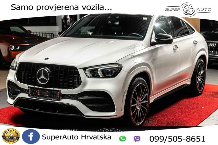 Mercedes GLE 400d Coupe 4M. AMG Line 330 KS, ZRAČNI+360+PANO+ACC+SHZ ...