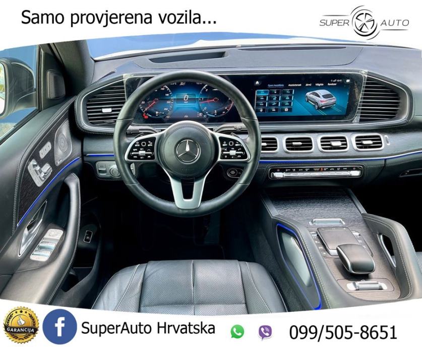 Mercedes GLE 400d Coupe 4M. AMG Line 330 KS, ZRAČNI+360+PANO+HEAD+MBUX ...