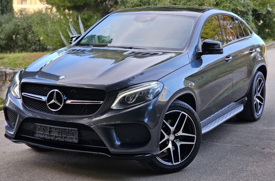 Mercedes GLE Coupe 350 d AMG line 4Matic, servisna, alu 21, panorama, 2015 god.