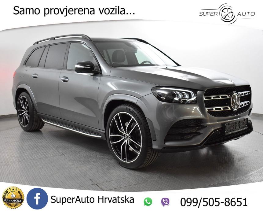 Mercedes GLS 400d AMG Line 330 KS, ZRAČNI+PANO+4xGR SJED+23, 2021 god.