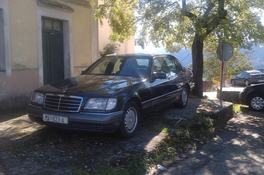 Mercedes S klasa 320 ,320S, genscher (genšer),reg.6/17-EXTRA STANJE ...