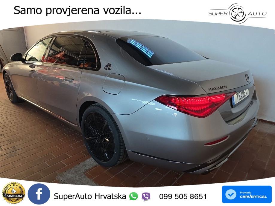 Mercedes Maybach S 580 4M Aut. 367 KS, PANO+ZRAČ+360+GR SJED+ACC+KEY ...