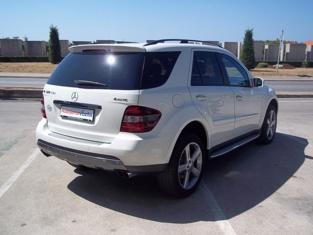 Mercedes ML 320 CDI 4MATIC AUT. - TOP STANJE, REG. DO 4/2013, 2008 god.