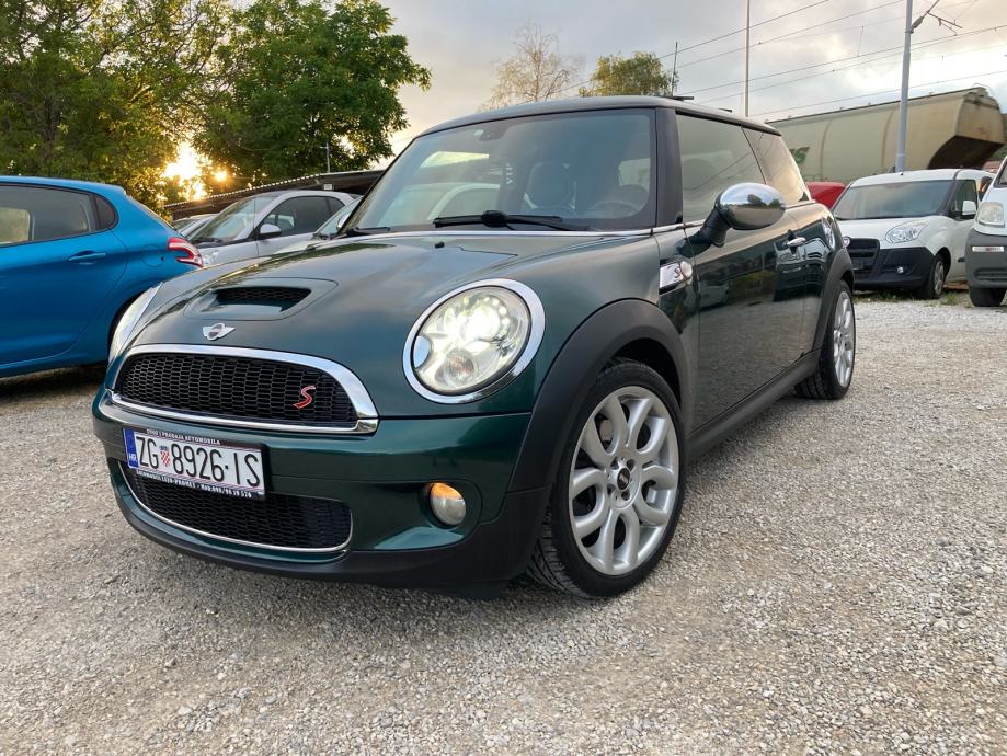 MINI Cooper S-BRITISH RACING GREEN-XENON-KOŽA-PANORAMA-ALU-KARTICE-36R ...