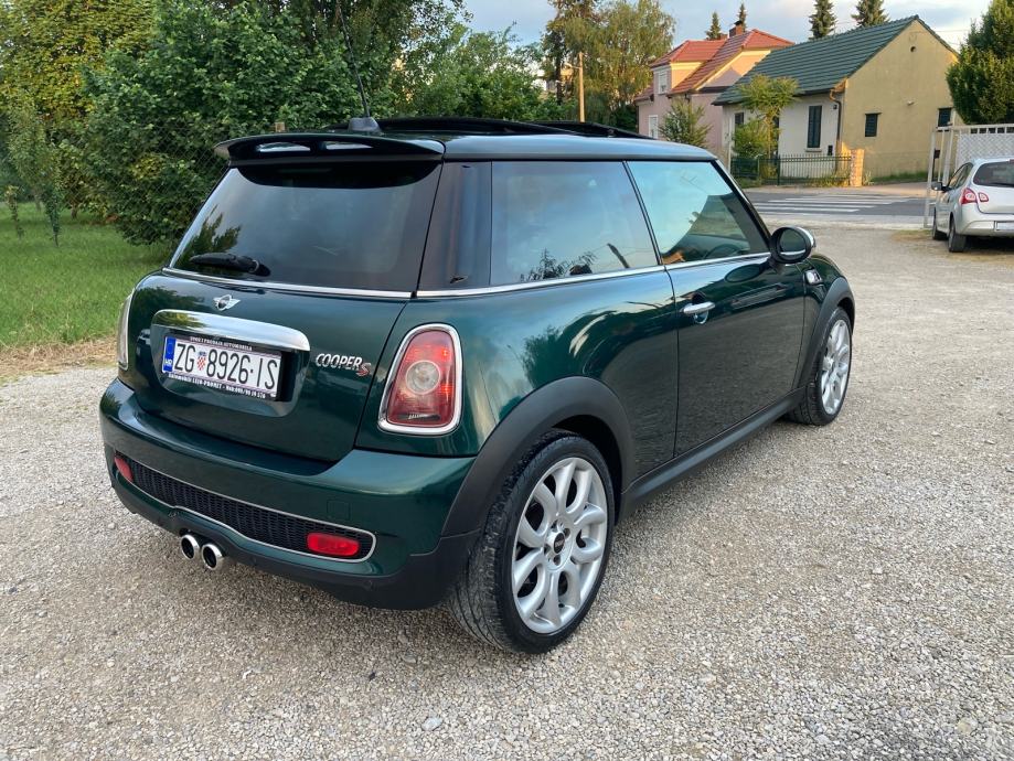MINI Cooper S-BRITISH RACING GREEN-XENON-KOŽA-PANORAMA-ALU-KARTICE-36R ...