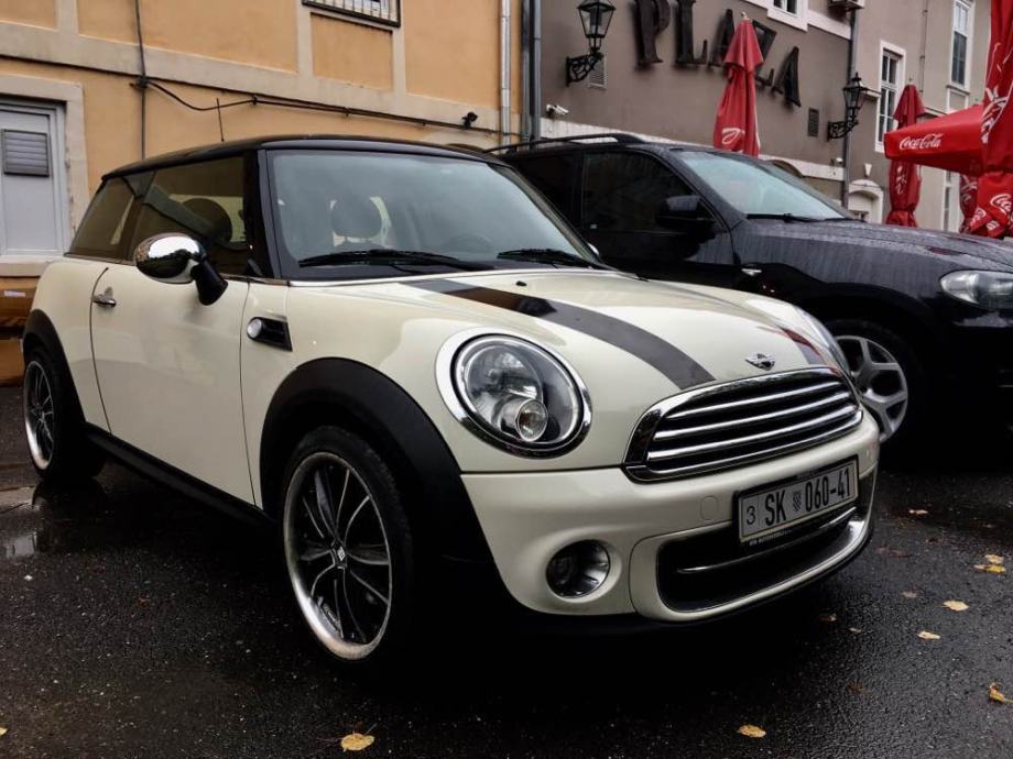 MINI COOPER DIESEL-BLACK&BEIGE-LCI-ALU 17MOD.2012.NE PLAĆA SE PRIJEPIS ...