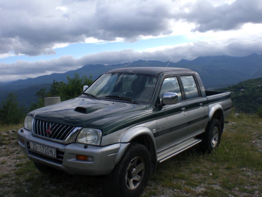 Mitsubishi L200 4X4TD,2002 god, prvi vl. reg do 3/2024, 2002 god.