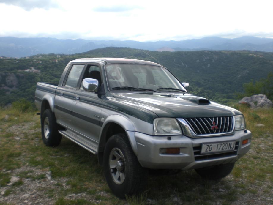 Mitsubishi L200 4X4TD,2002 god, prvi vl. reg do 3/2024, 2002 god.
