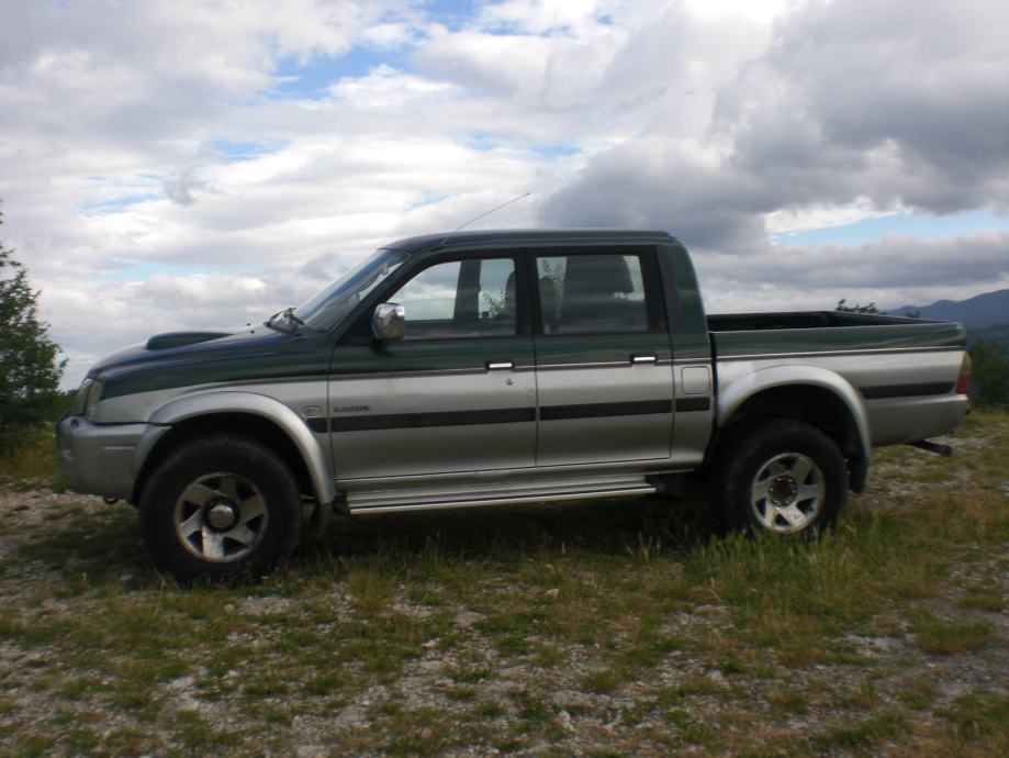 Mitsubishi L200 4X4TD,2002 god, prvi vl. reg do 3/2024, 2002 god.