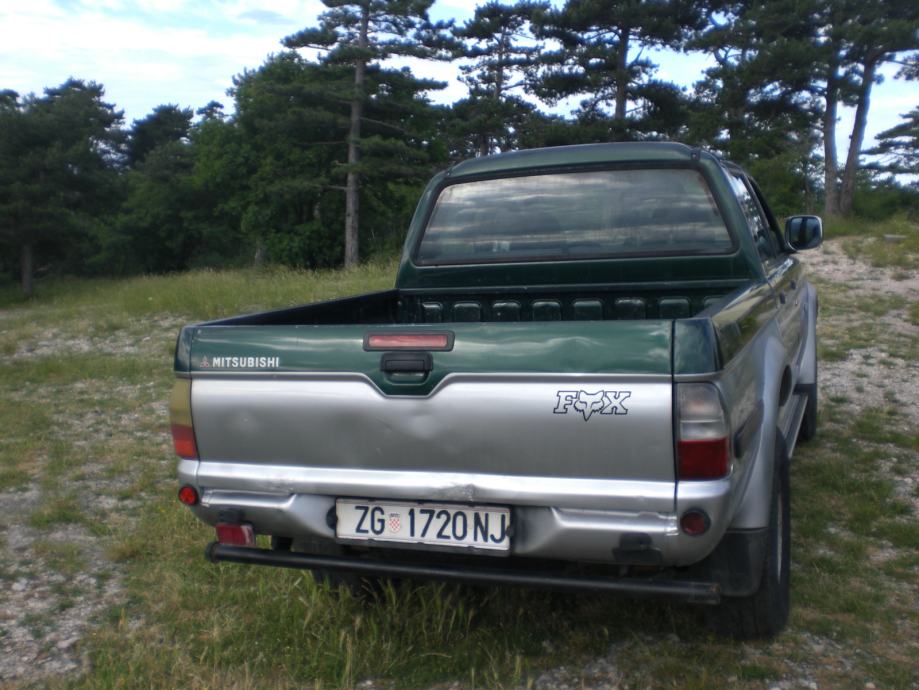 Mitsubishi L200 4X4TD,2002 god, prvi vl. reg do 3/2024, 2002 god.