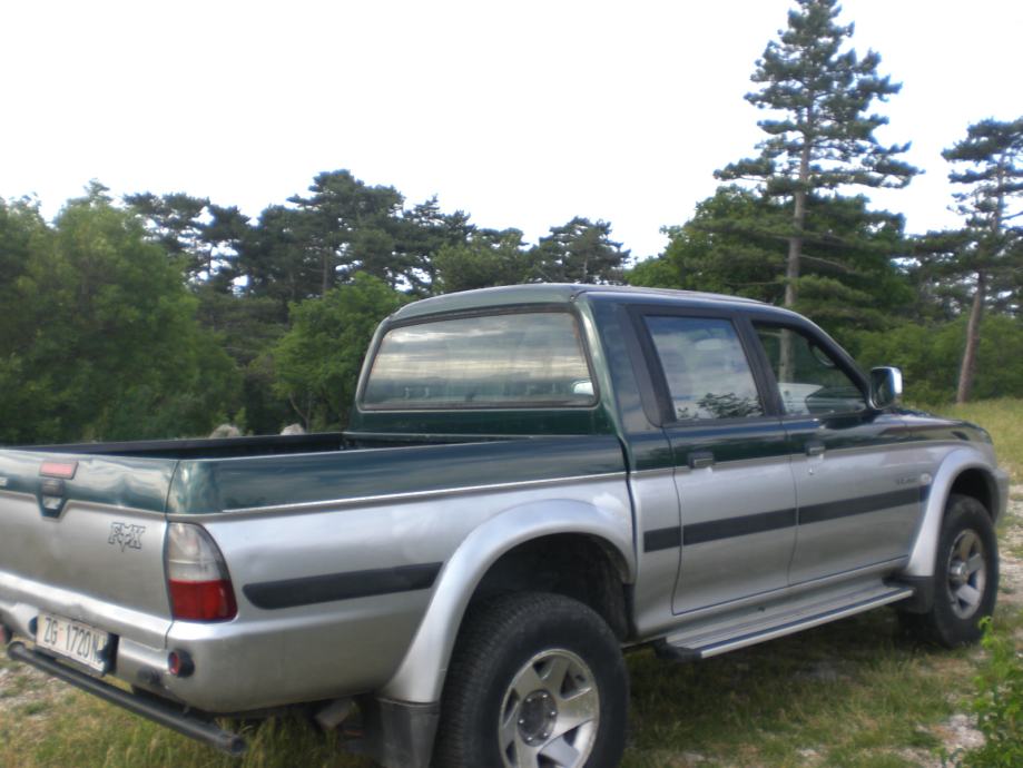 Mitsubishi L200 4X4TD,2002 god, prvi vl. reg do 3/2024, 2002 god.