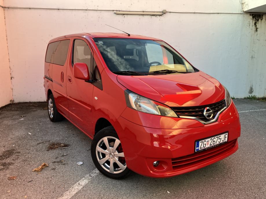 Nissan NV200 1,6i Evalia,webasto,keyless-go,kamera,, 2011 god.