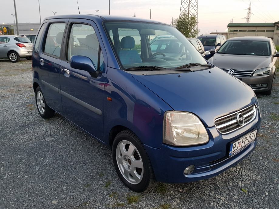 Opel Agila Club 1,2 16V Klima, Alu felge, El. Paket, 2002 god.