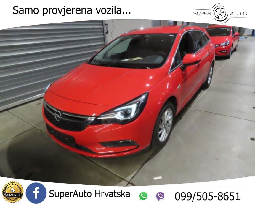 Opel Astra 1.4 SP.TOUR. INNOV 125 KS, LED+KAM+TEM+SHZ, 2019 god.