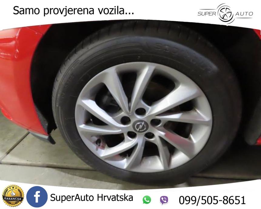 Opel Astra 1.4 SP.TOUR. INNOV 125 KS, LED+KAM+TEM+SHZ, 2019 god.