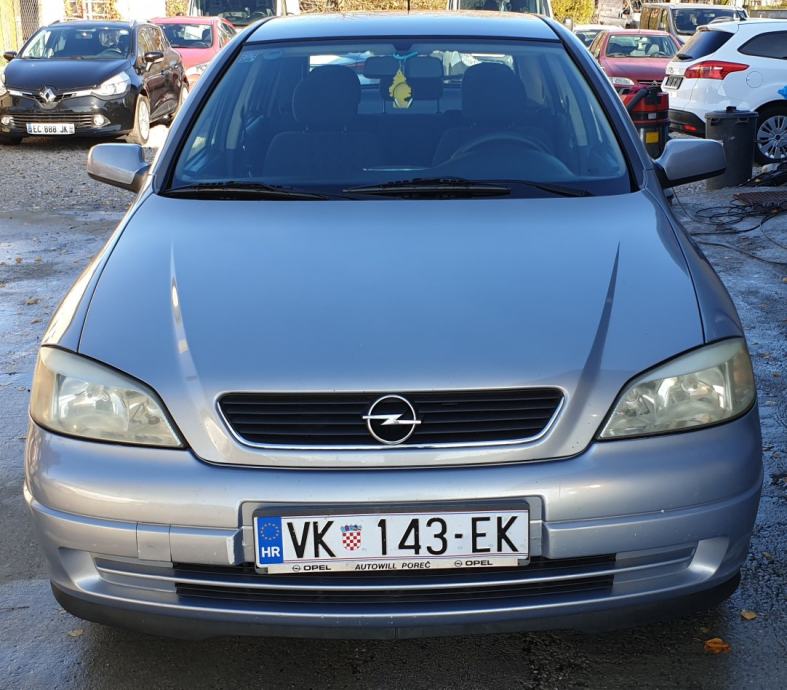 Opel Astra 1,4i, klima, reg.02/2020, sa prijepisom, 2002 god.