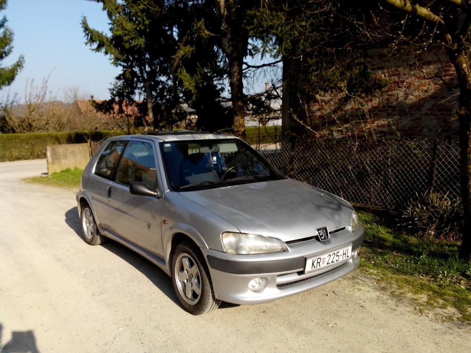 Peugeot 106 sport, quicksilver, rallye, 1998 god.