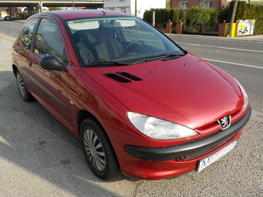 Peugeot 206 1,1, 1vl,nije uvoz, 80.000km,MODEL 2002**KARTICE**RATE ...