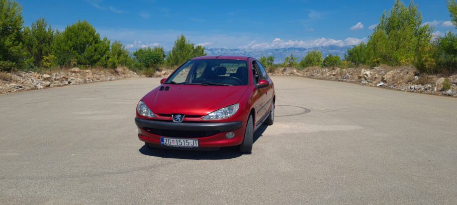 Peugeot 206 1.4 HDi, 50kw, 68KS, 2004. god. 5 vrata, reg. 07/2025 ...