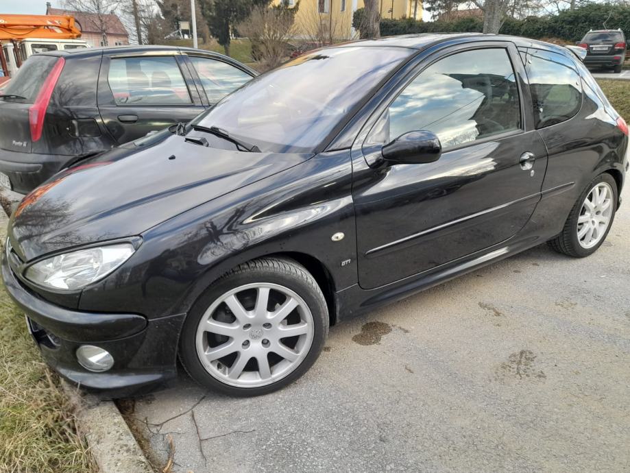 Peugeot 206 1.6 HDI GTI 2005 g reg 5/24g jedinstven****, 2004 god.