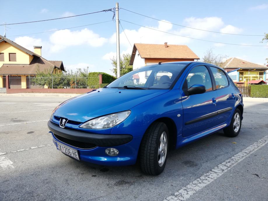 Peugeot 206 2,0 HDi, reg. 10/2020, automatska klima + 4 zimske gume ...
