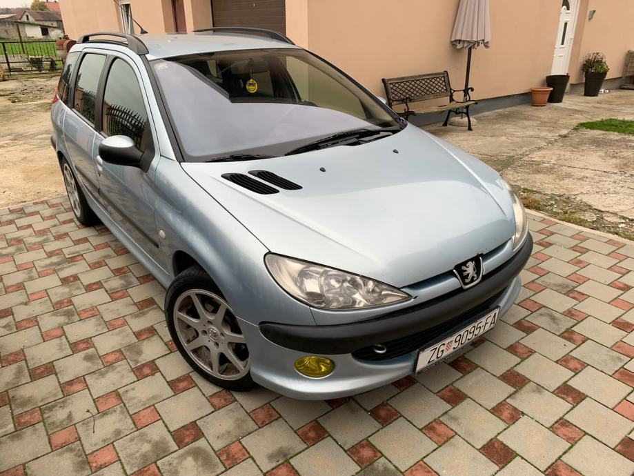 Peugeot 206 Break 2.0 SW HDi, 2002 god.