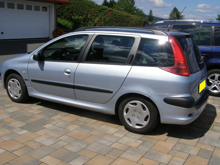 Peugeot 206 Break 206 1,4 HDi SAMO 112TKM KO NOV OTPL ZAMJ DOSTAVA ...