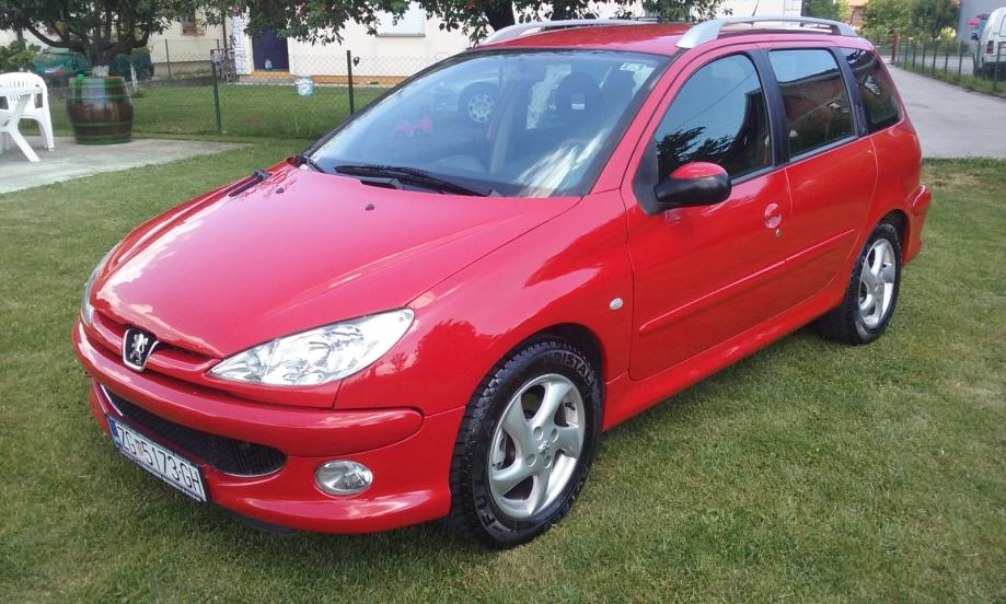Peugeot 206 Break 206 XS 1,6 16V reg. godinu dana do 07/2018, 2003 god.