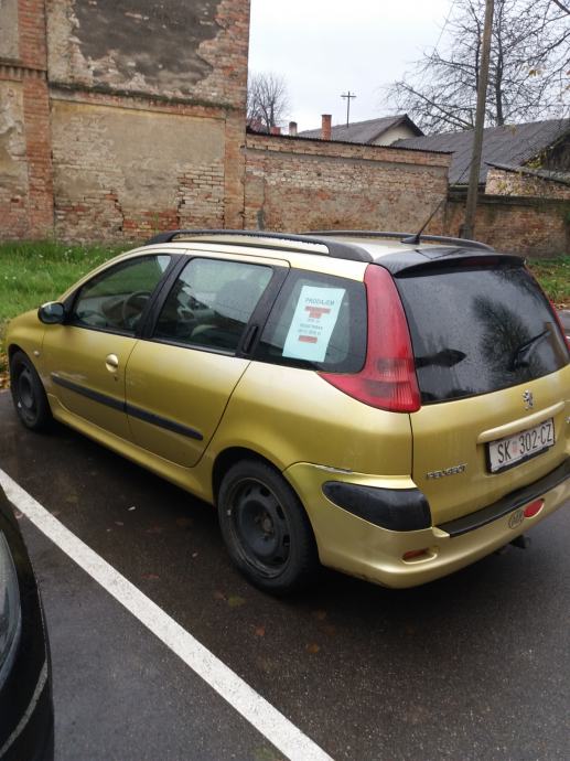 Peugeot 206 Break 206 SW XS 2,0 HDi, 2003 god.