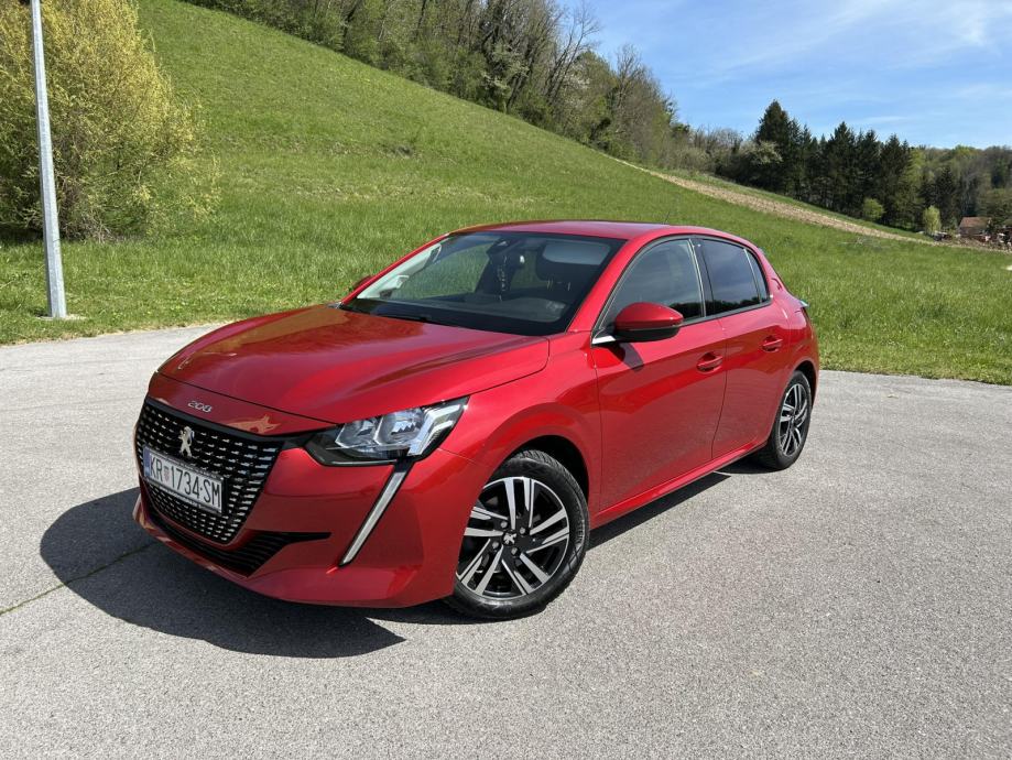 Novi Peugeot 208 1,2 PureTech Allure - 74KW 101KS - Elixir Crvena, 2019 ...