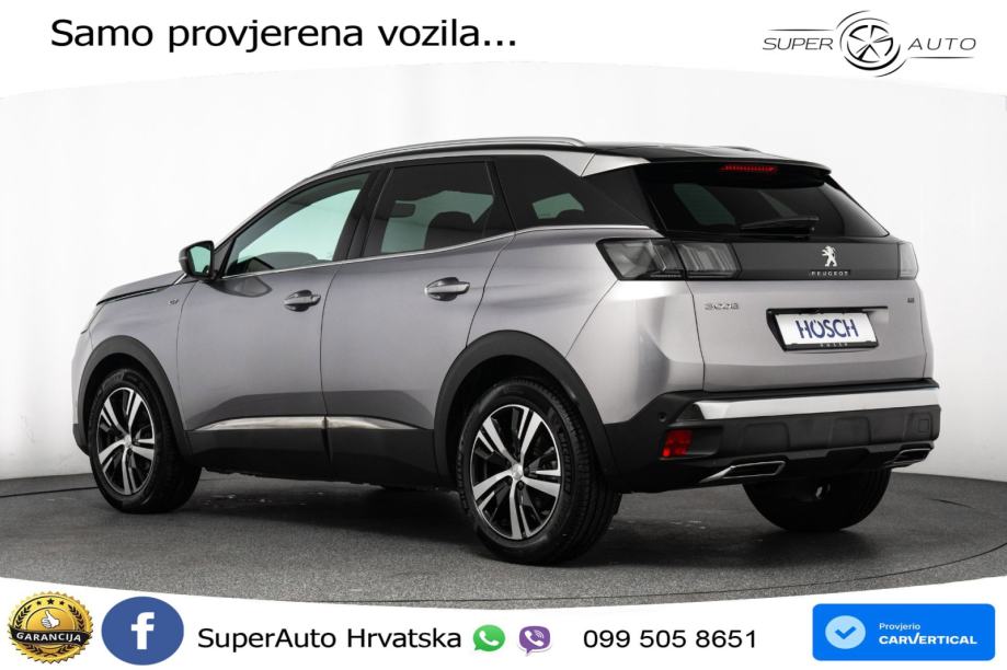 Peugeot 3008 1.2 PureTech GT 131 KS, ACC+KAM+VIRT+NAVI, 2024 god.