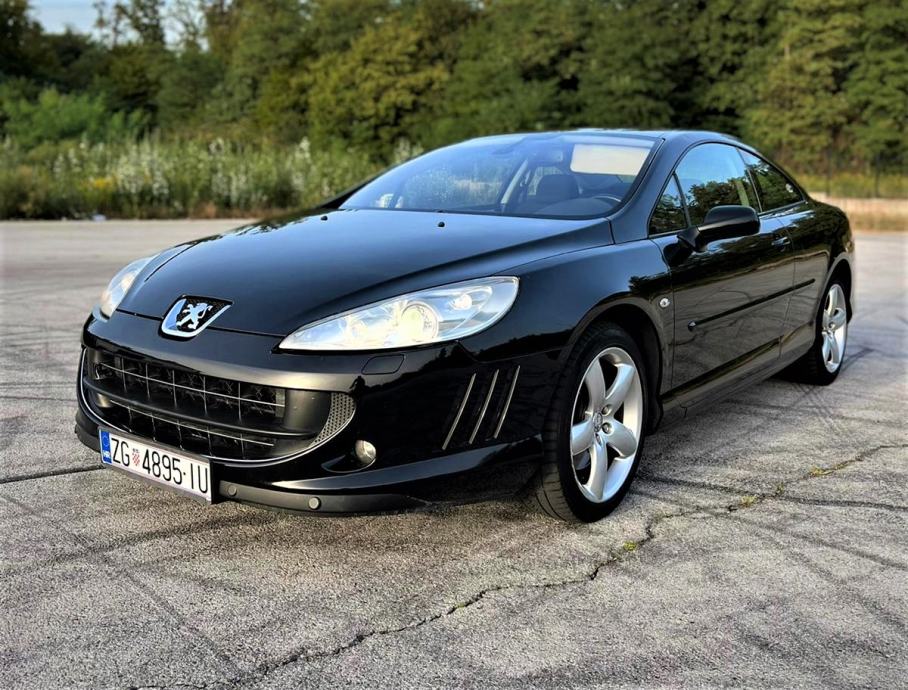 Peugeot 407 Coupe 2,7 V6 HDi Aut. Sport; 205KS,servisna*HR*TOP STANJE ...