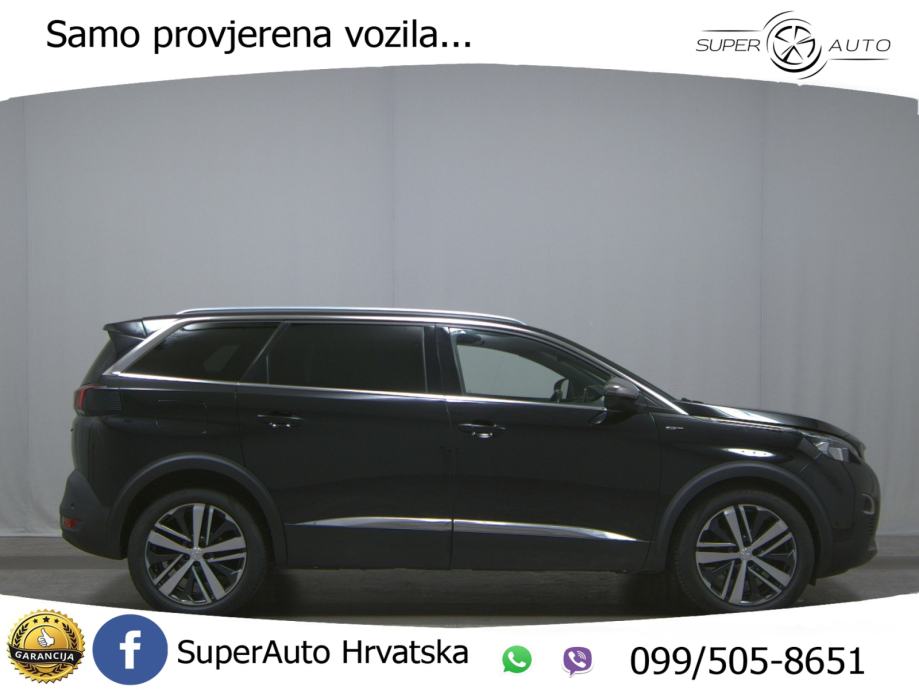 Peugeot 5008 2.0 BlueHDi Aut. GT-Line 177 KS, LED+TEM+KAM+GR. SJEDALA ...