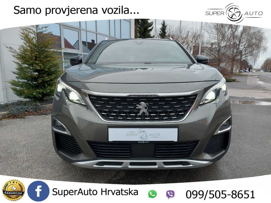 Peugeot 5008 2.0 HDI GT Line 150 KS, 7-SJED.+LED+TEM+KAM+NAVI, 2017 god.