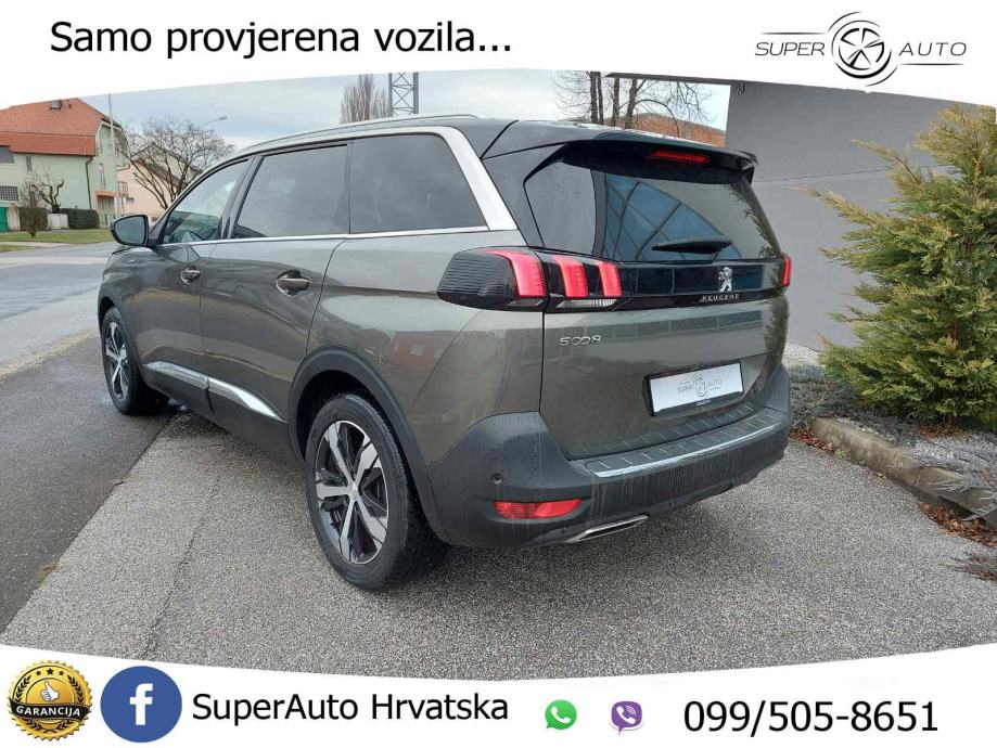 Peugeot 5008 2.0 HDI GT Line 150 KS, 7-SJED.+LED+TEM+KAM+NAVI, 2017 god.