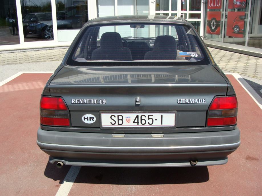 Renault 19 Chamade 1.7 GTX, 1990 god.