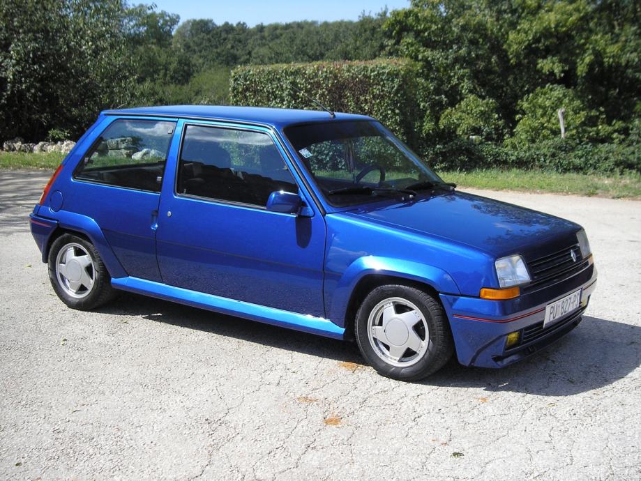 Renault 5 GT TURBO, 1988 god.