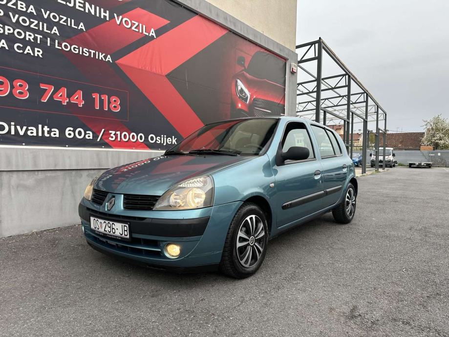 Renault Clio 1,2 KLIMA-PLIN-REG 03/2025-NA IME-OČUVAN-HR VOZILO, 2005 god.