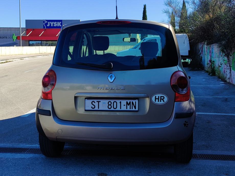 Renault Modus 1,2 16V - prva vlasnica, registriran do 20.01.2026., 2005 ...