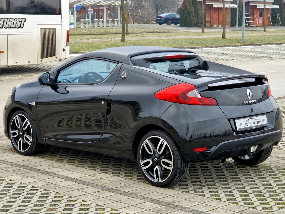 RENAULT WIND 1.2 TCe DINAMIQUE CABRIO - SERVIS-NOVE GUME-REG.07/2024., 2010 god.
