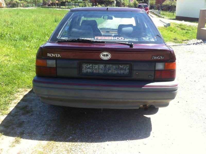 Rover 216 GSi, 1990 god.