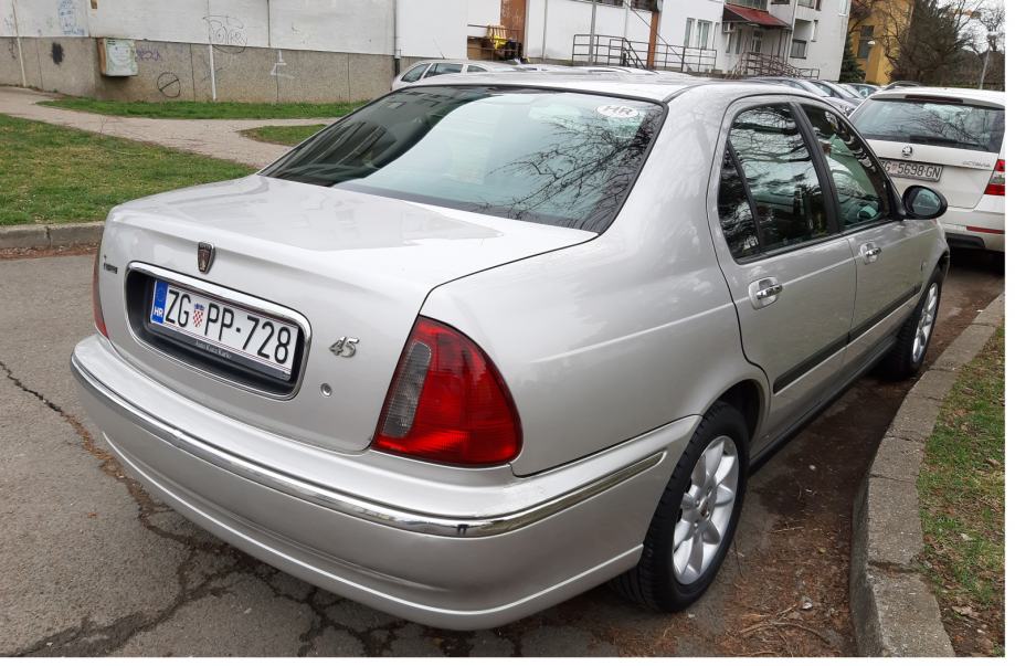 Rover 45 1,8i 117KS samo 48 700km, kao nov, reg 3/21g,, 2002 god.