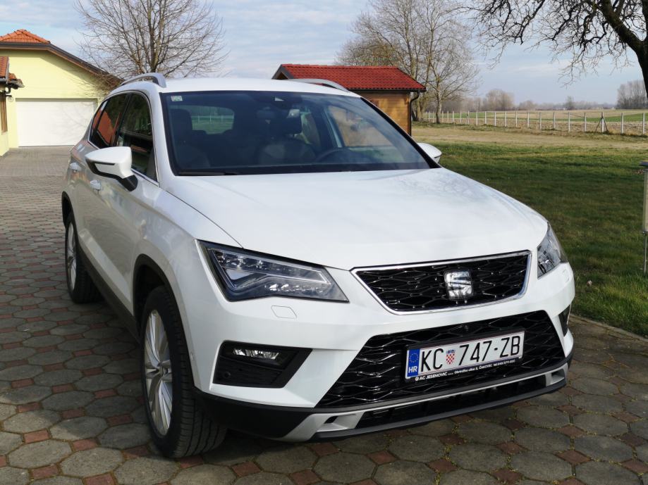 Seat Ateca 2,0 TDI, 190 KS, DSG-7,D 4x4, oprema Xcellence Plus, 2020 god.