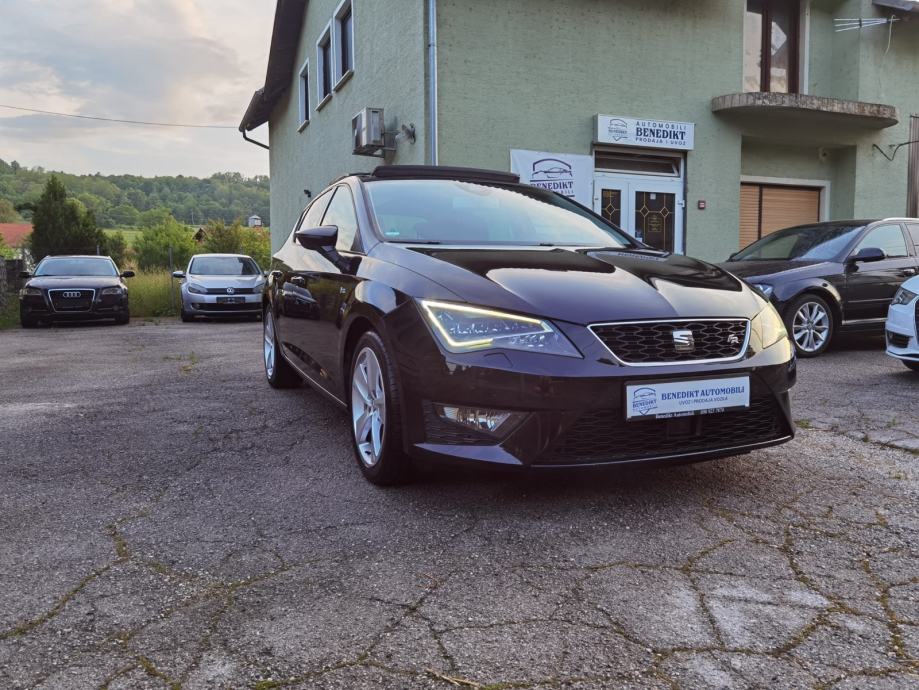 Seat Leon 2,0 TDI FR - servisna knjiga - panorama, 2014 god.