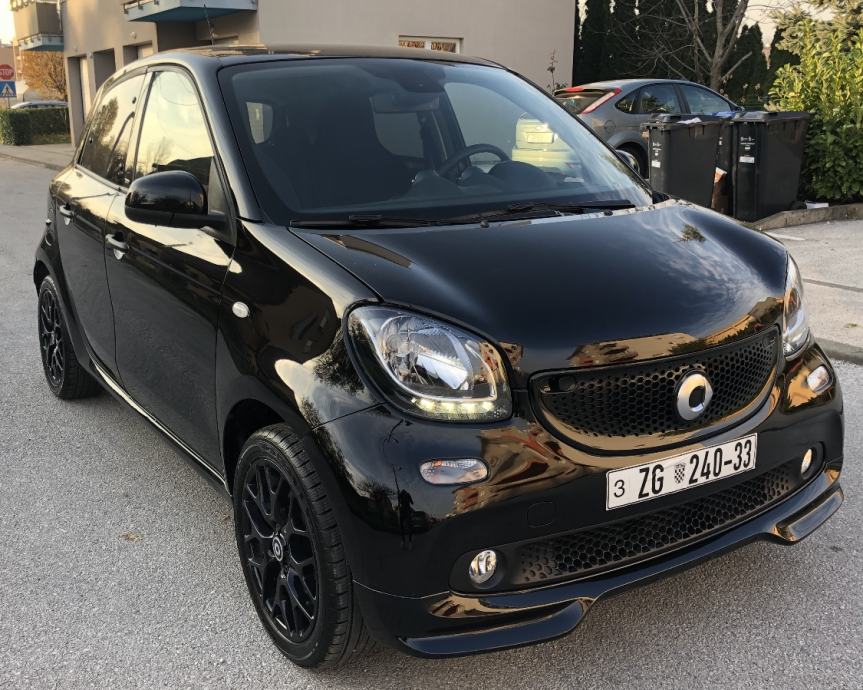 **POSEBNA PONUDA** Smart Forfour Brabus Style 2019 PRIME Black, 2019 god.