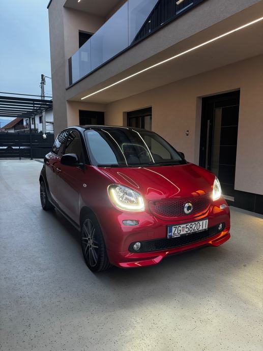 Smart forfour, BRABUS style, 90ks - turbo, automatik, panorama!, 2019 god.