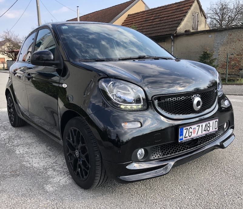 *PRILIKA* SMART FORFOUR BRABUS LOOK PRIME 2019 NAVIGACIJA F1 AUTOMATIK ...