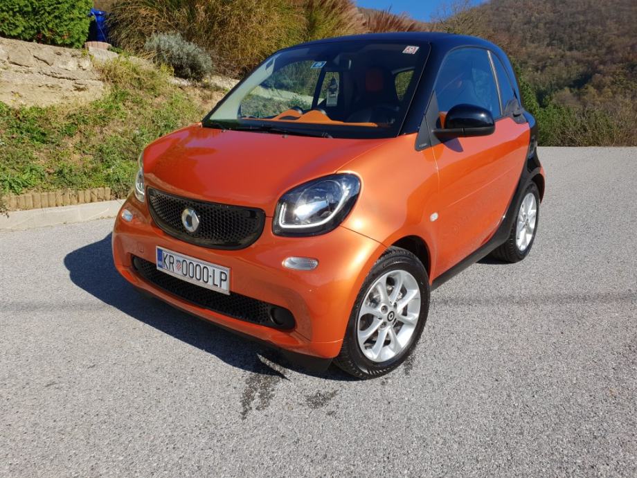 Smart fortwo; automatik; alu; led, 2015 god.
