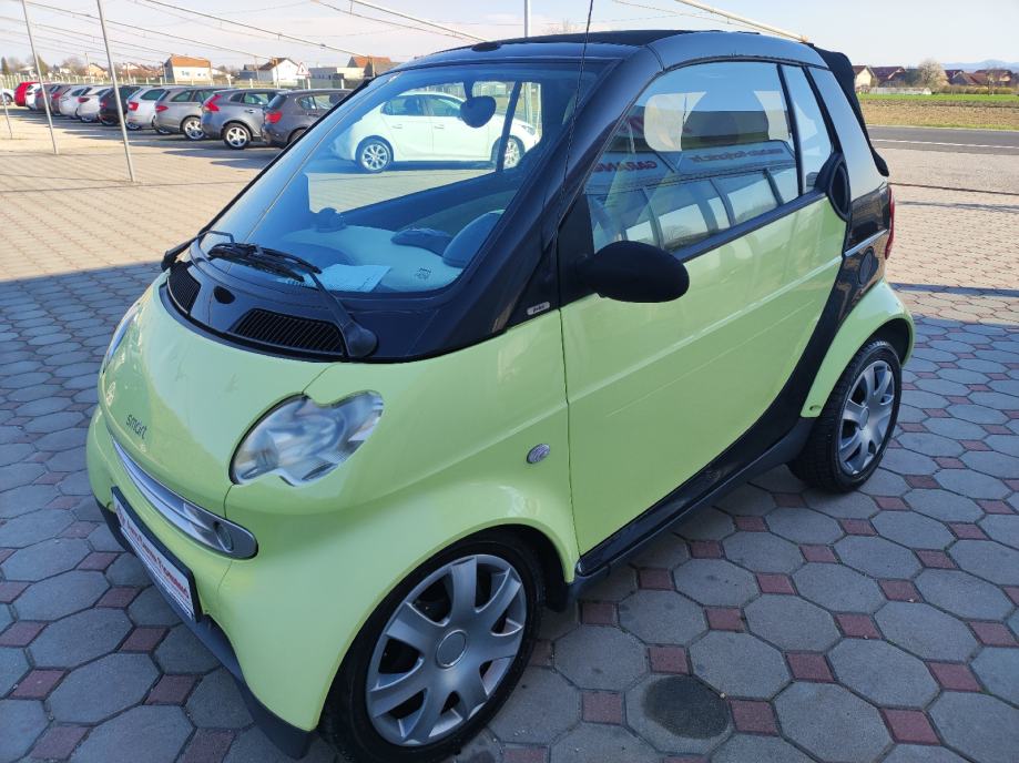 Smart fortwo cabrio 0,6 benzin 2001.,reg.GODINU DANA, KLIMA, SERVO ...